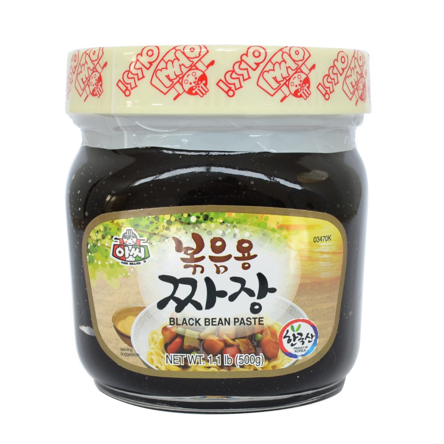 Korea musta oa pasta - Umami