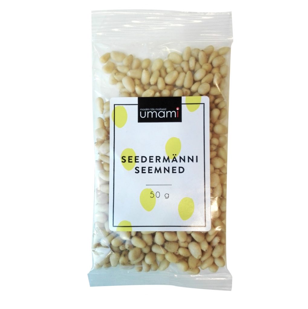 Seedermänni seemned ehk seedriseemned - Umami